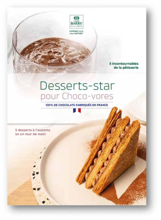 Desserts-star pour Choco-vores | cacao-barry.com